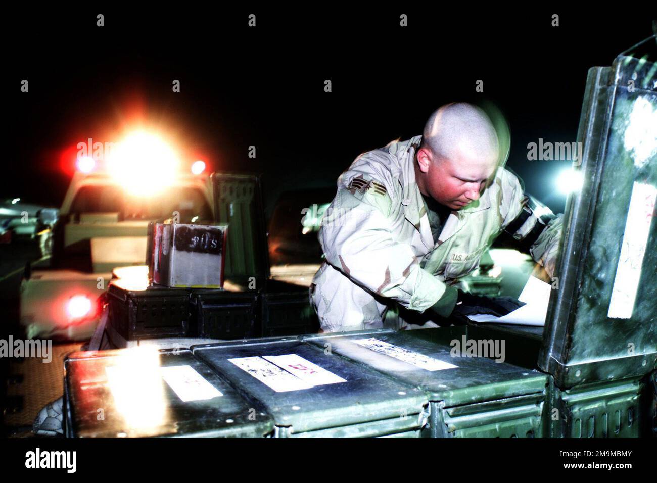 US Air Force (USAF) SENIOR AIRMAN (SRA) Keith Flesher, 379th ...