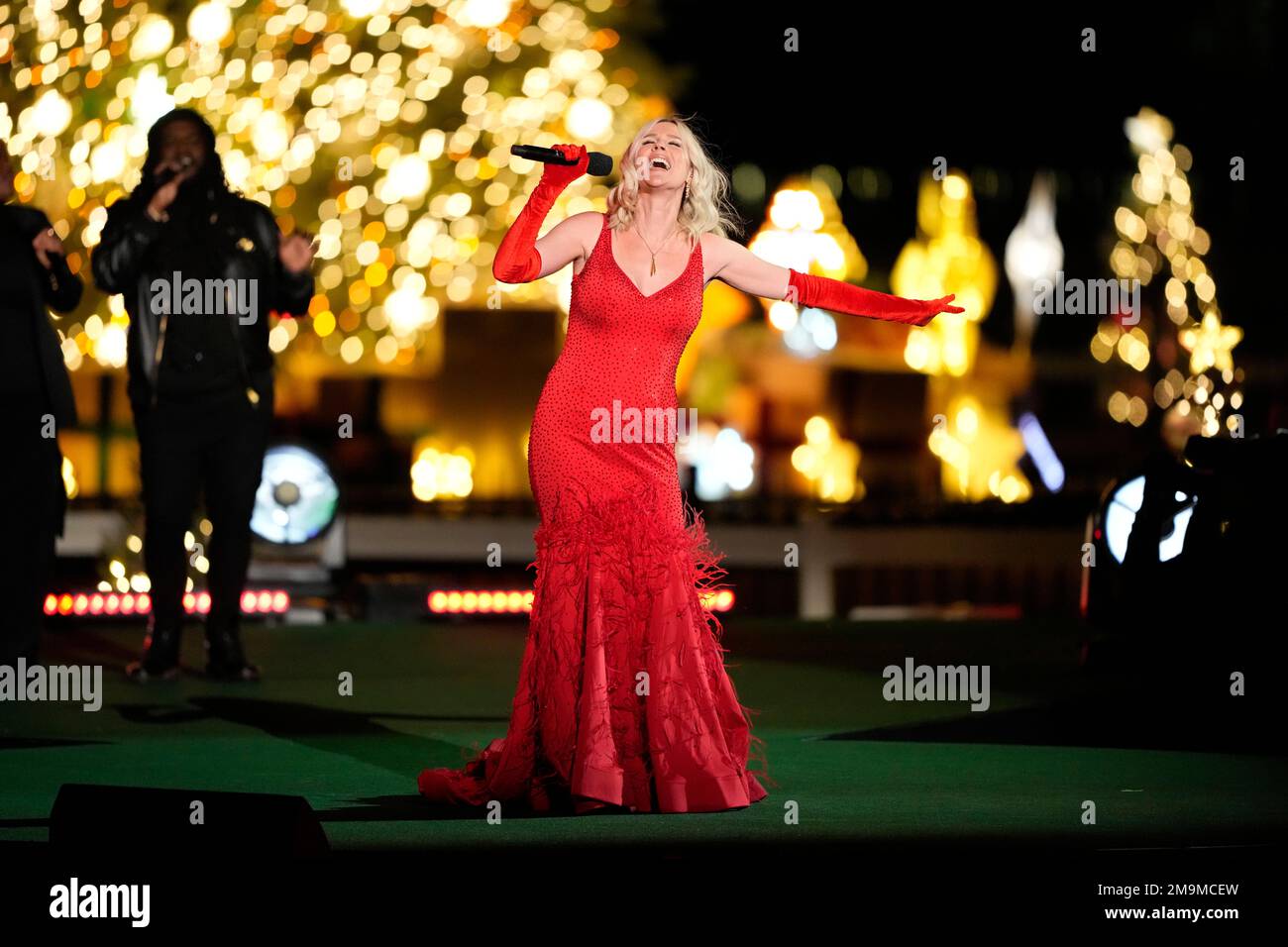 Joss Stone performs after President Joe Biden and first lady Jill Biden ...