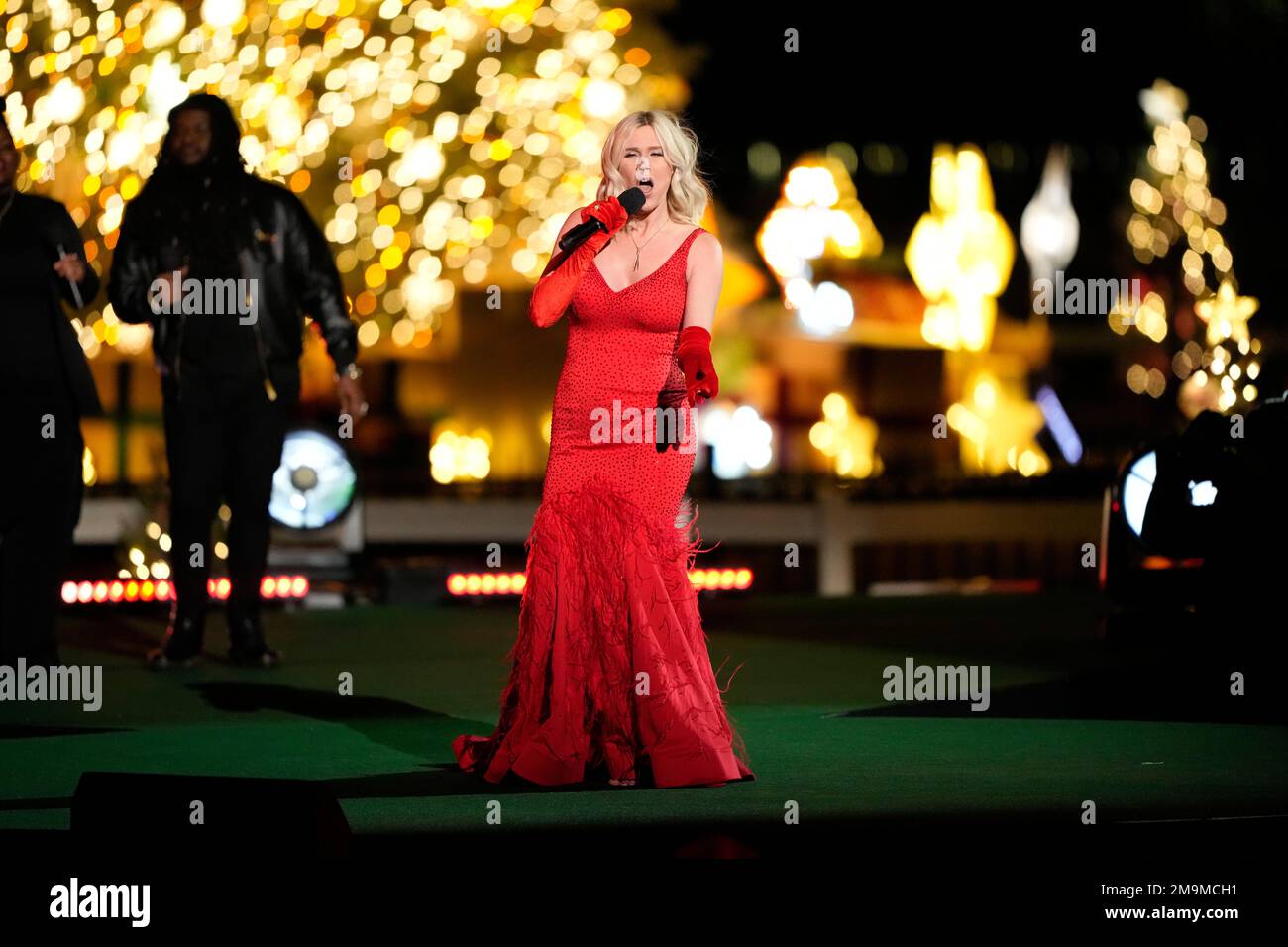 Joss Stone performs after President Joe Biden and first lady Jill Biden ...