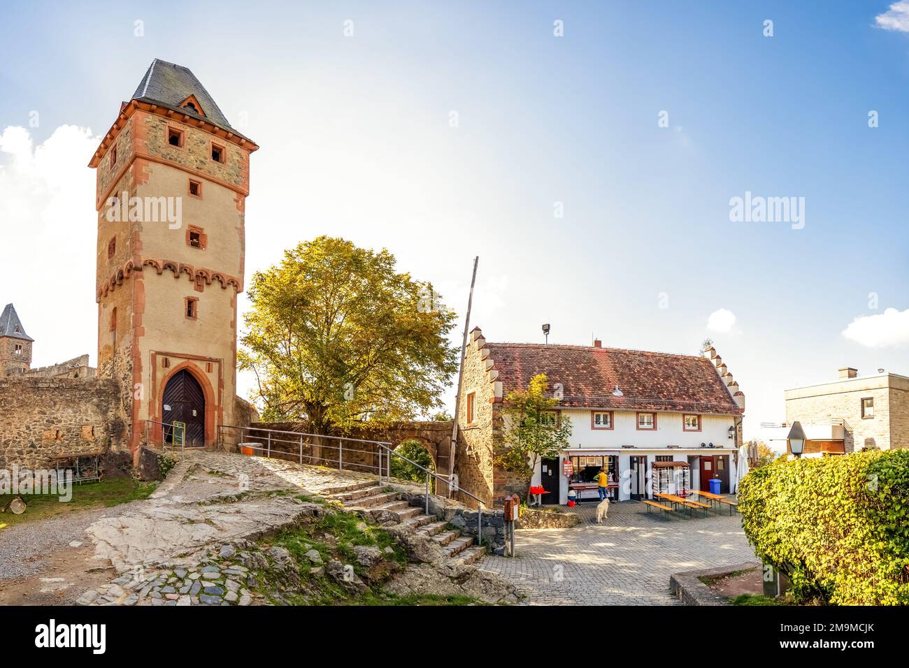 Castle Frankenstein, Darmstadt Eberstadt, Germany Stock Photo - Alamy
