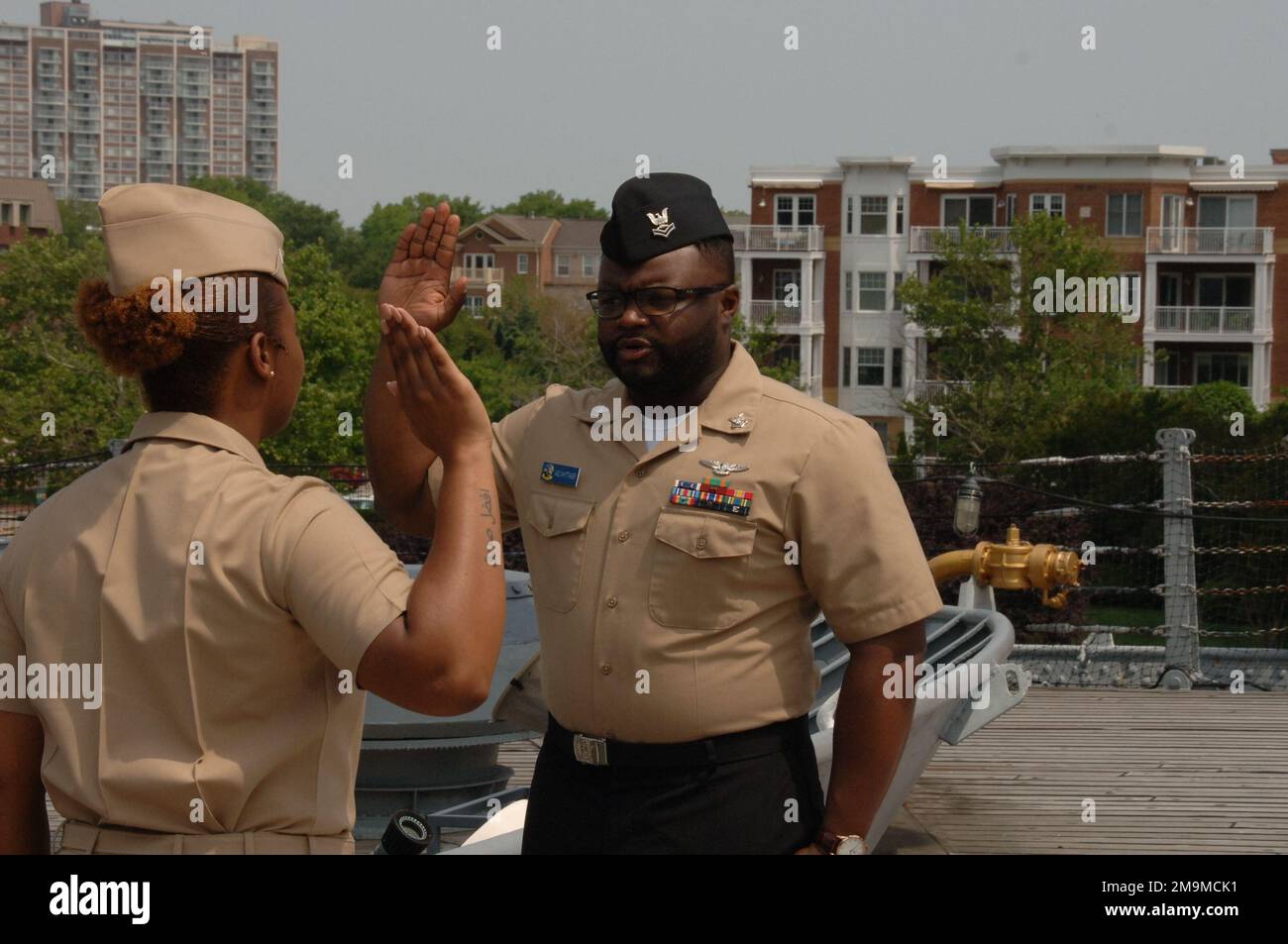 AS2(AW) Enrique Whittaker, assigned to Helicopter Mine Countermeasures ...