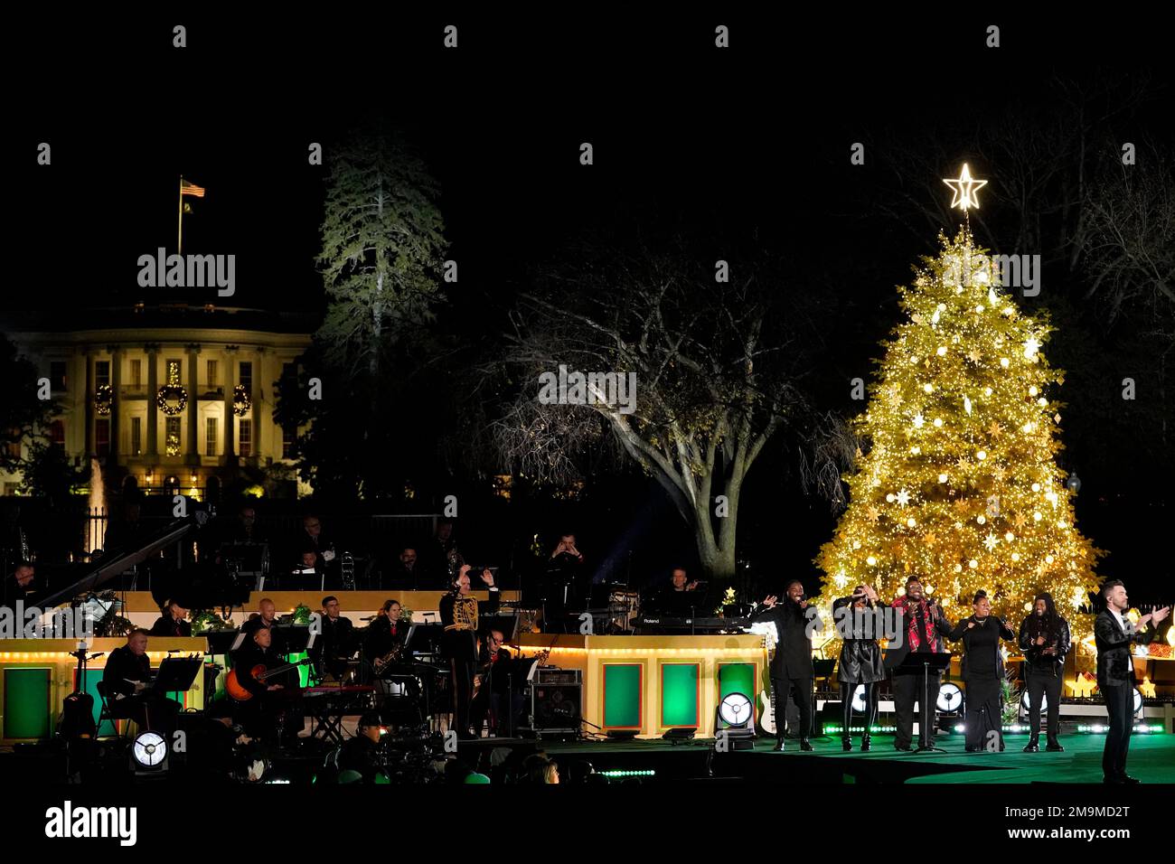 Andy Grammar performs after President Joe Biden and first lady Jill ...