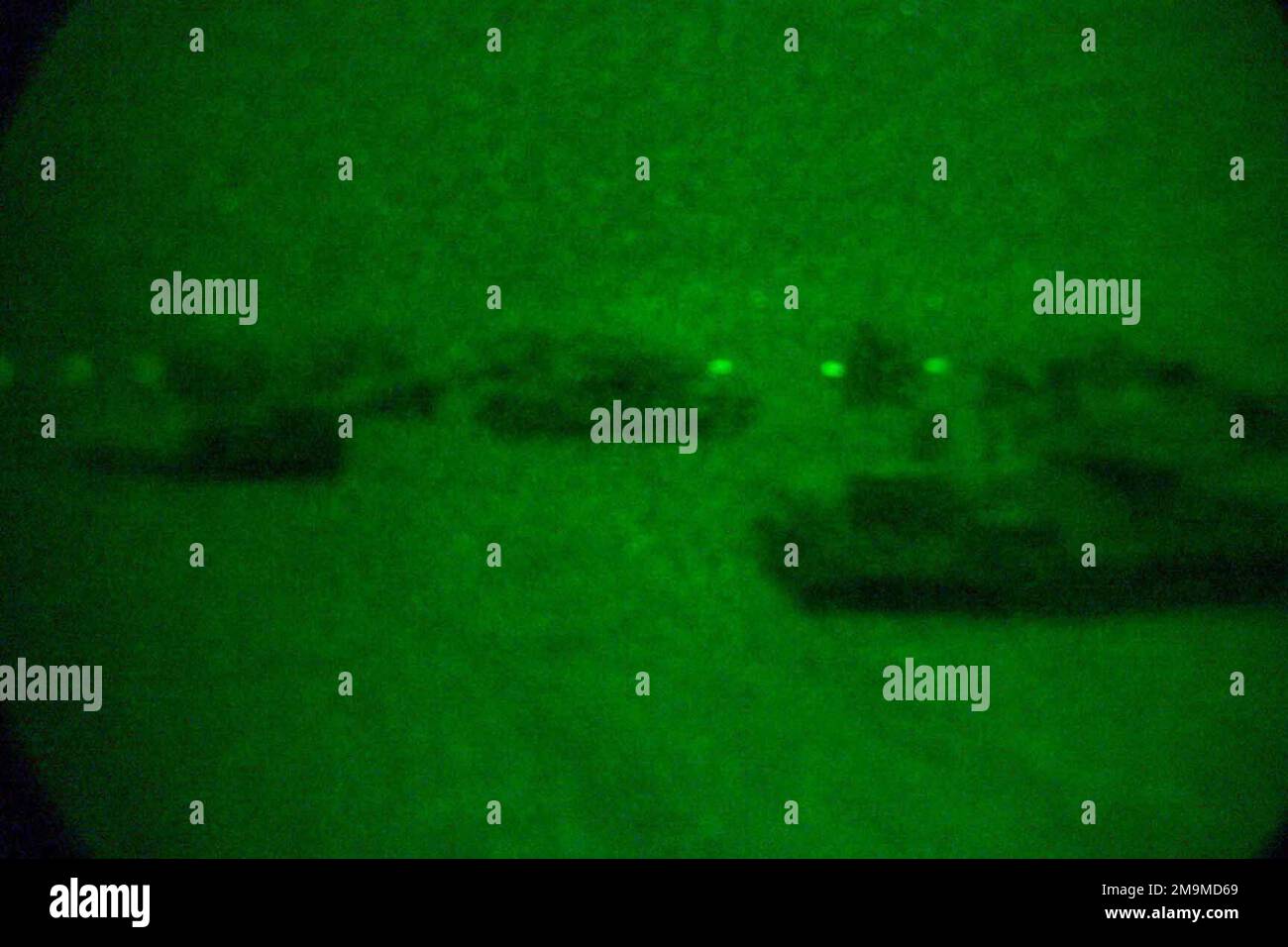 In the Attack Position (AP) two US Marine Corps (USMC) M1A1 Abrams Main ...