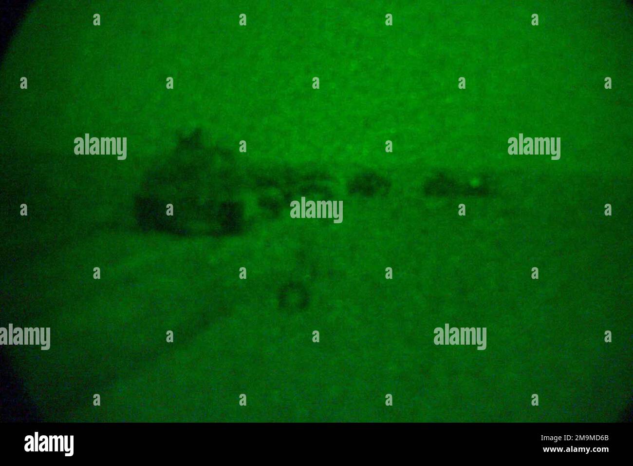 In the Attack Position (AP) two US Marine Corps (USMC) M1A1 Abrams Main ...
