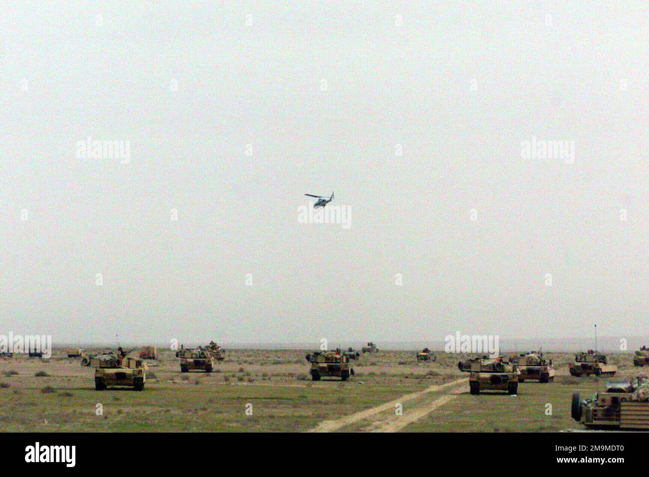 US Marine Corps (USMC) M1A1 Abrams Main Battle Tanks (MBT) with Charlie ...