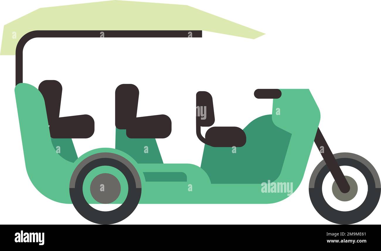Motor tricycle driver Cut Out Stock Images & Pictures - Alamy