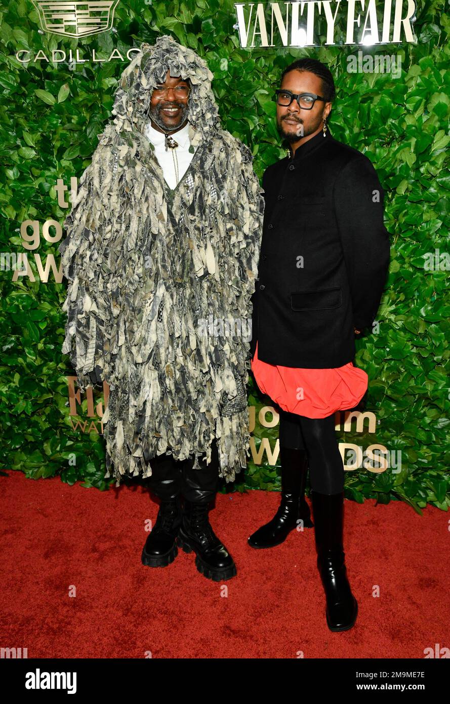 Elegance Bratton, left, and Chester Algernal Gordon attend the Gotham ...
