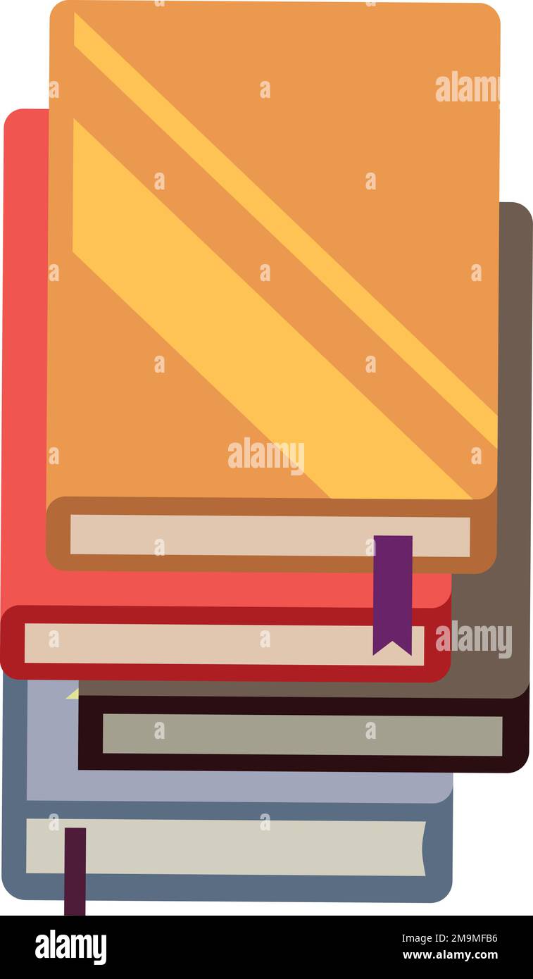 Book stack icon. Education symbol. Reading sign Stock Vector Image ...