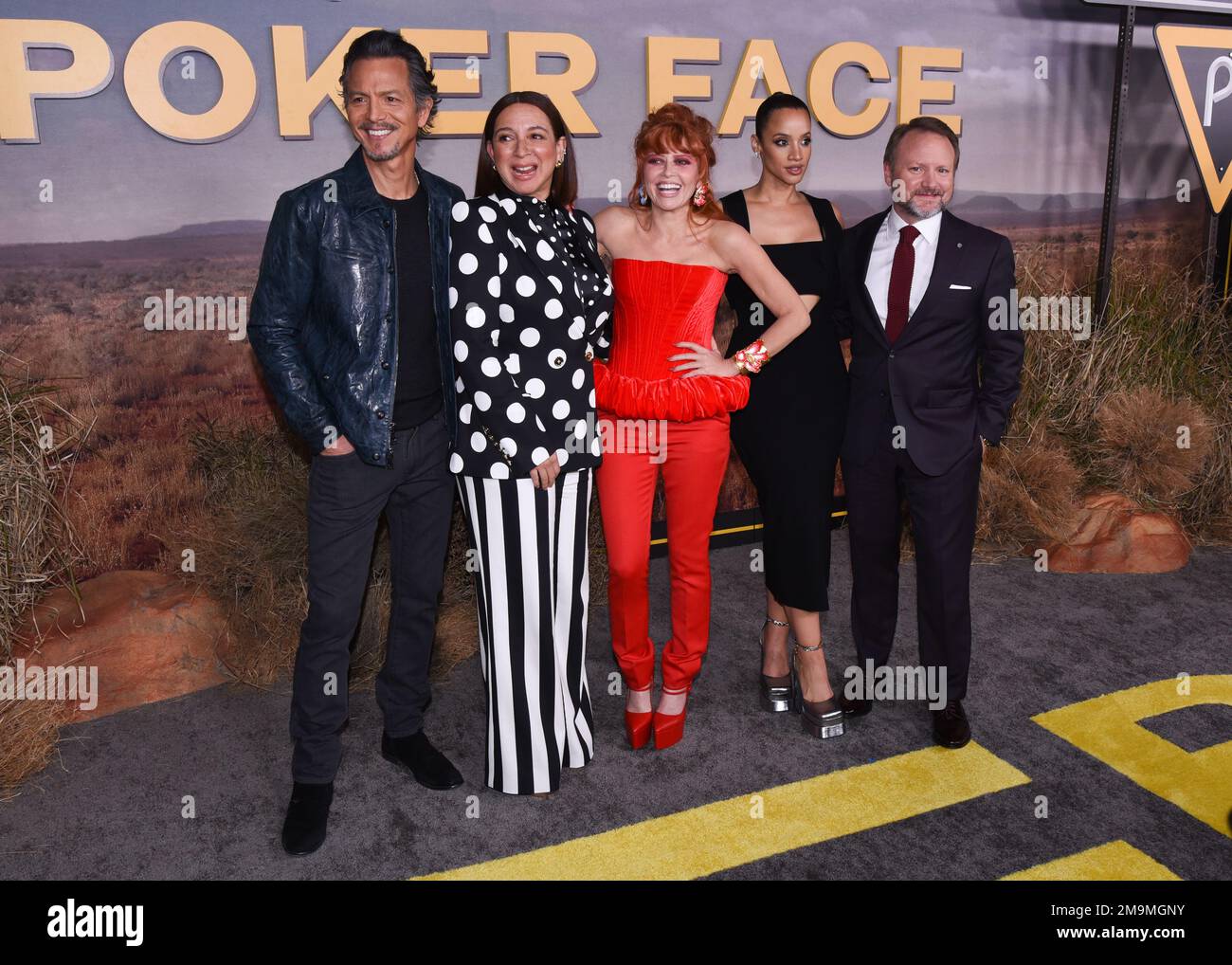 Hollywood, California, USA. 17th Jan, 2023. (L-R) Benjamin Bratt, Maya ...