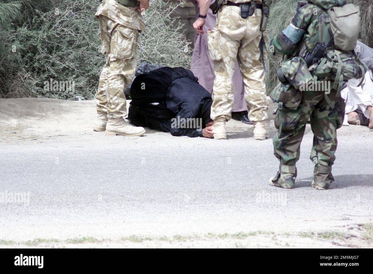 Iraqi army positions hi-res stock photography and images - Alamy