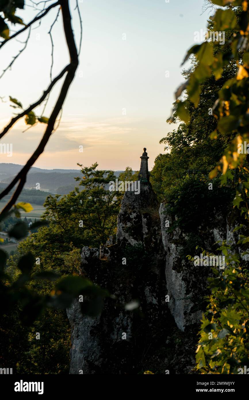 the Ancient german Lichtenstein Castle Stock Photo - Alamy