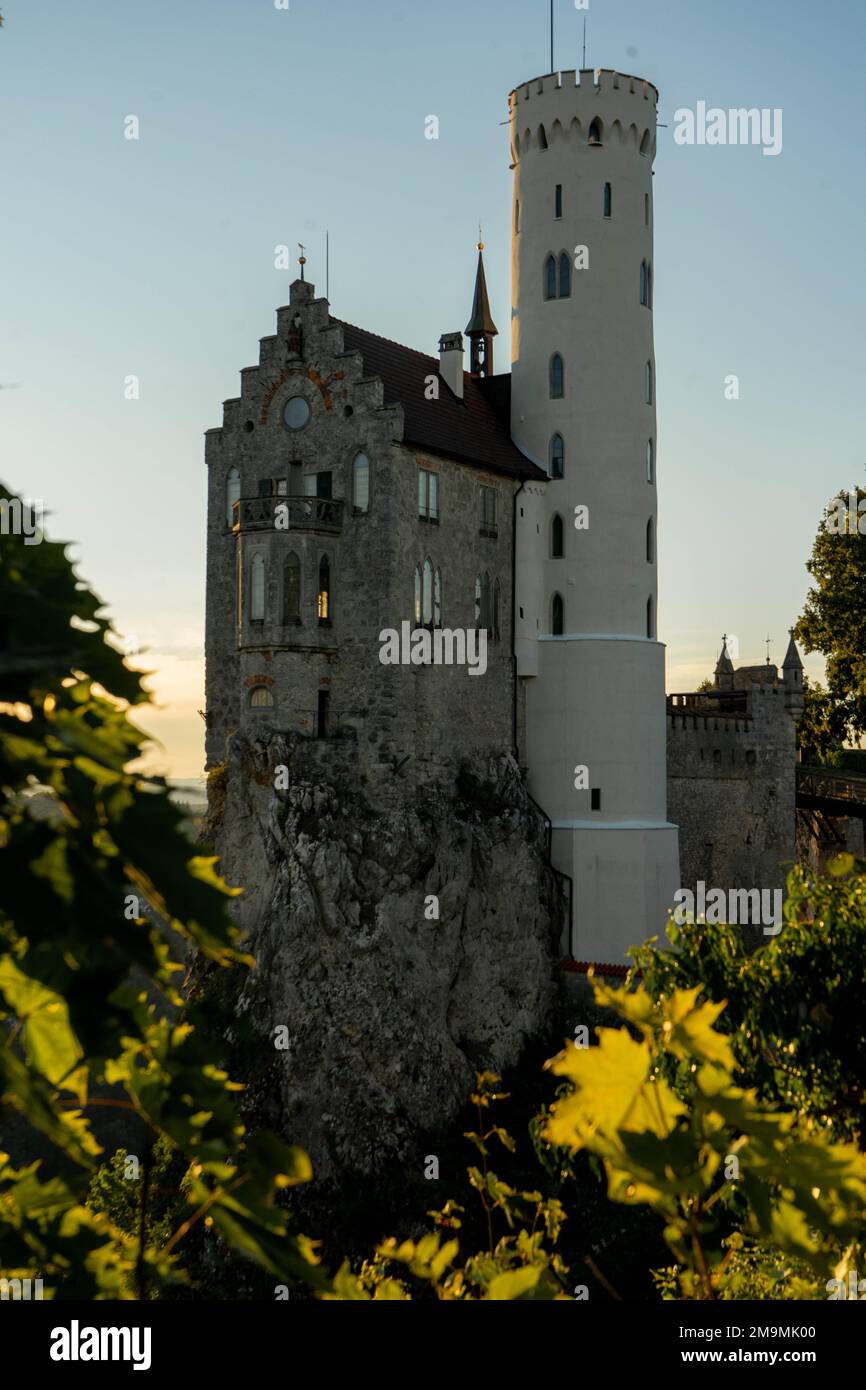 Ancient german lichtenstein castle hi-res stock photography and images ...