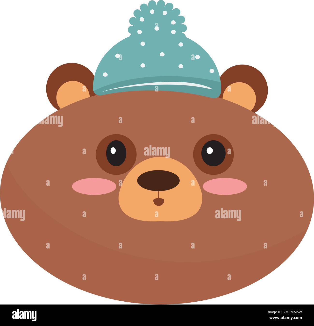 Isolated cute bear avatar character Vector Stock Vector Image & Art - Alamy