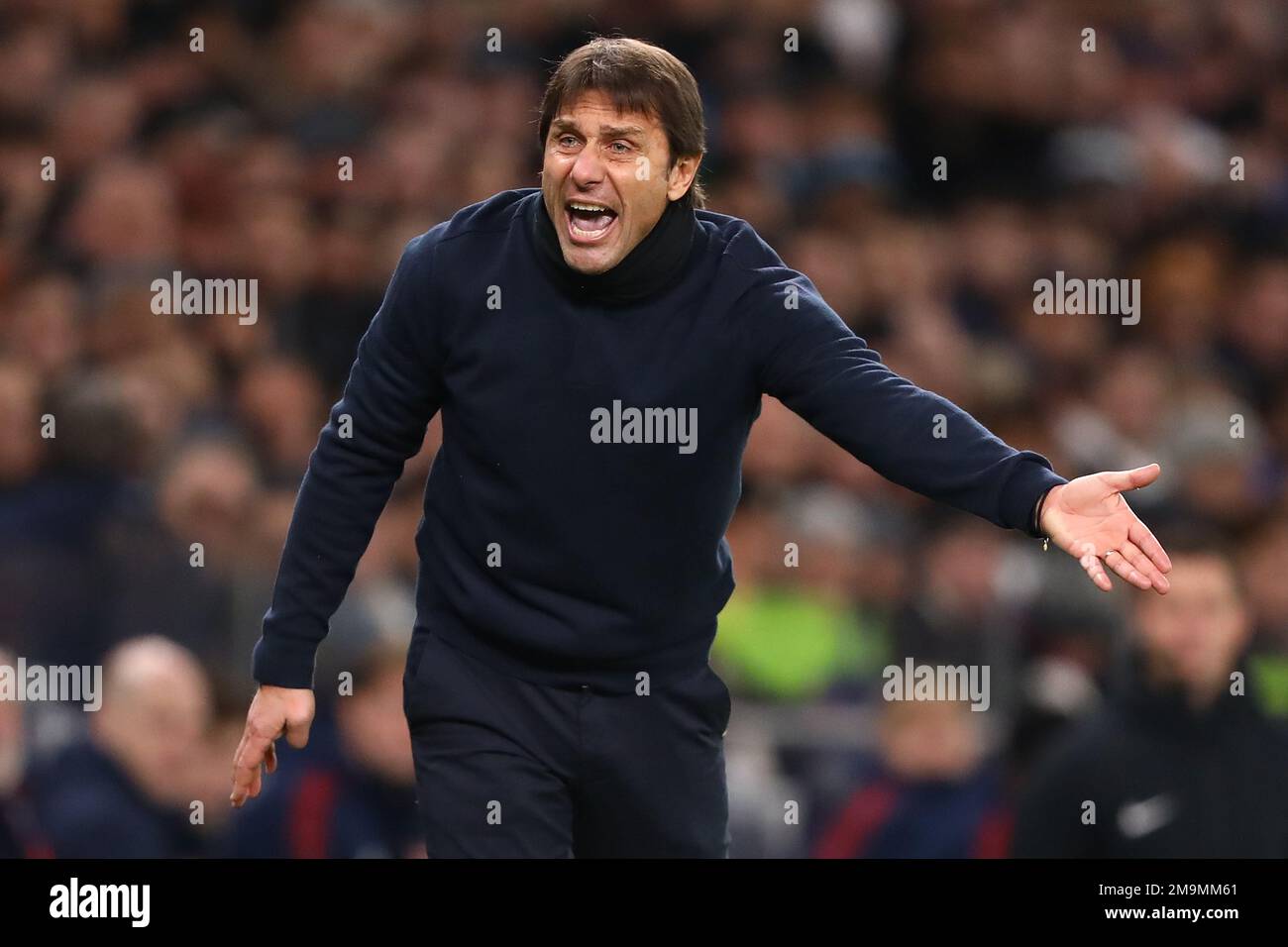 Manager of Tottenham Hotspur, Antonio Conte - Tottenham Hotspur v ...