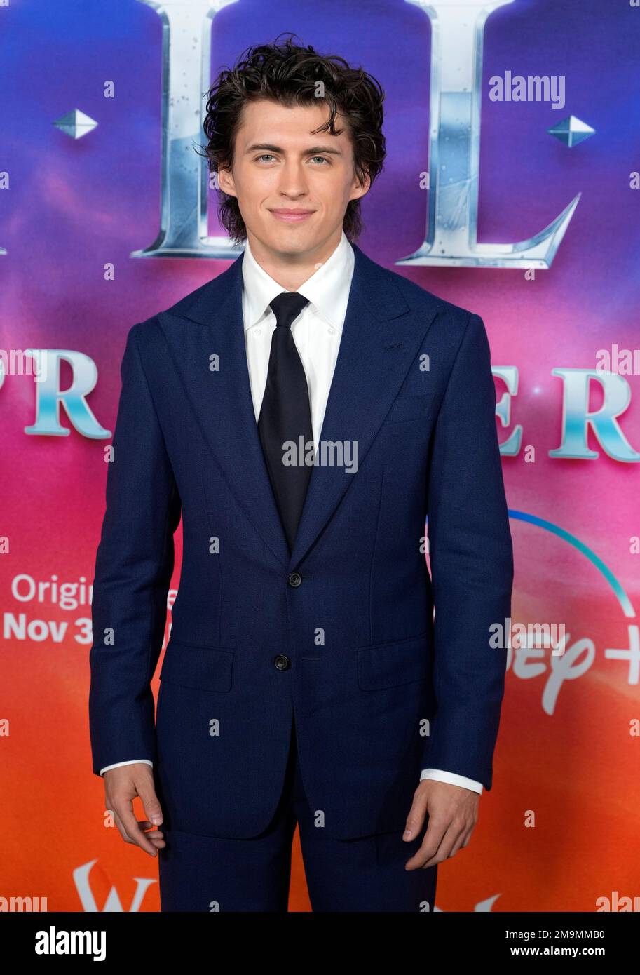 Dempsey Bryk poses at the premiere of the Disney+ series "Willow" at ...