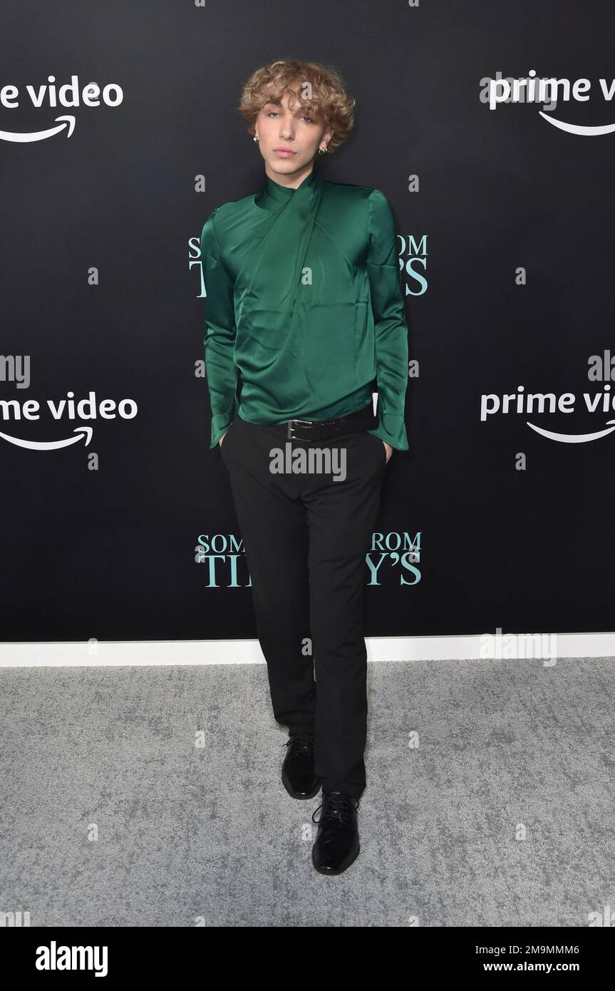 Terin Joseph arrives at the premiere of "Something From Tiffany's" on ...