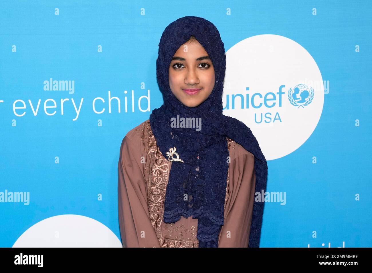 Faatiha Ayaat attends the UNICEF Gala at The Glasshouse on Tuesday, Nov ...