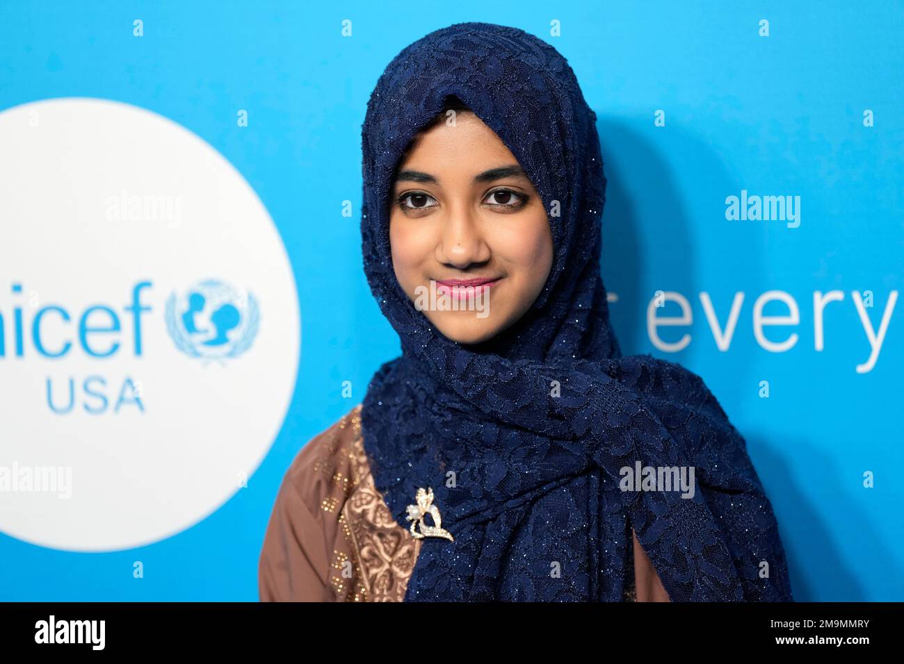 Faatiha Ayaat attends the UNICEF Gala at The Glasshouse on Tuesday, Nov ...