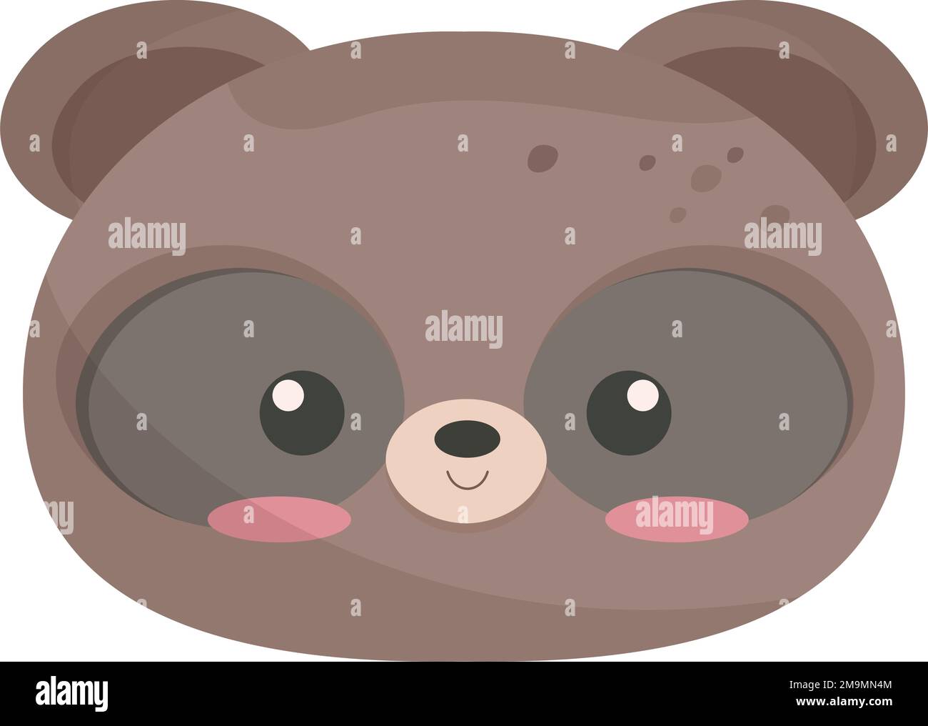 Isolated cute bear avatar character Vector Stock Vector Image & Art - Alamy