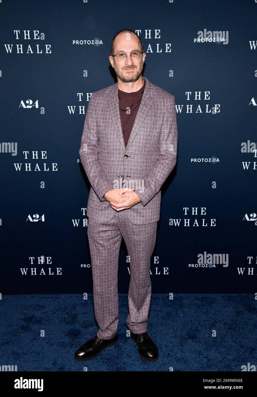 Darren Aronofsky attends the premiere of "The Whale" at Alice Tully ...