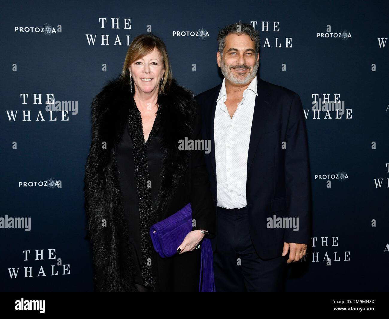 Jane Rosenthal, left, and guest attend the premiere of "The Whale" at ...