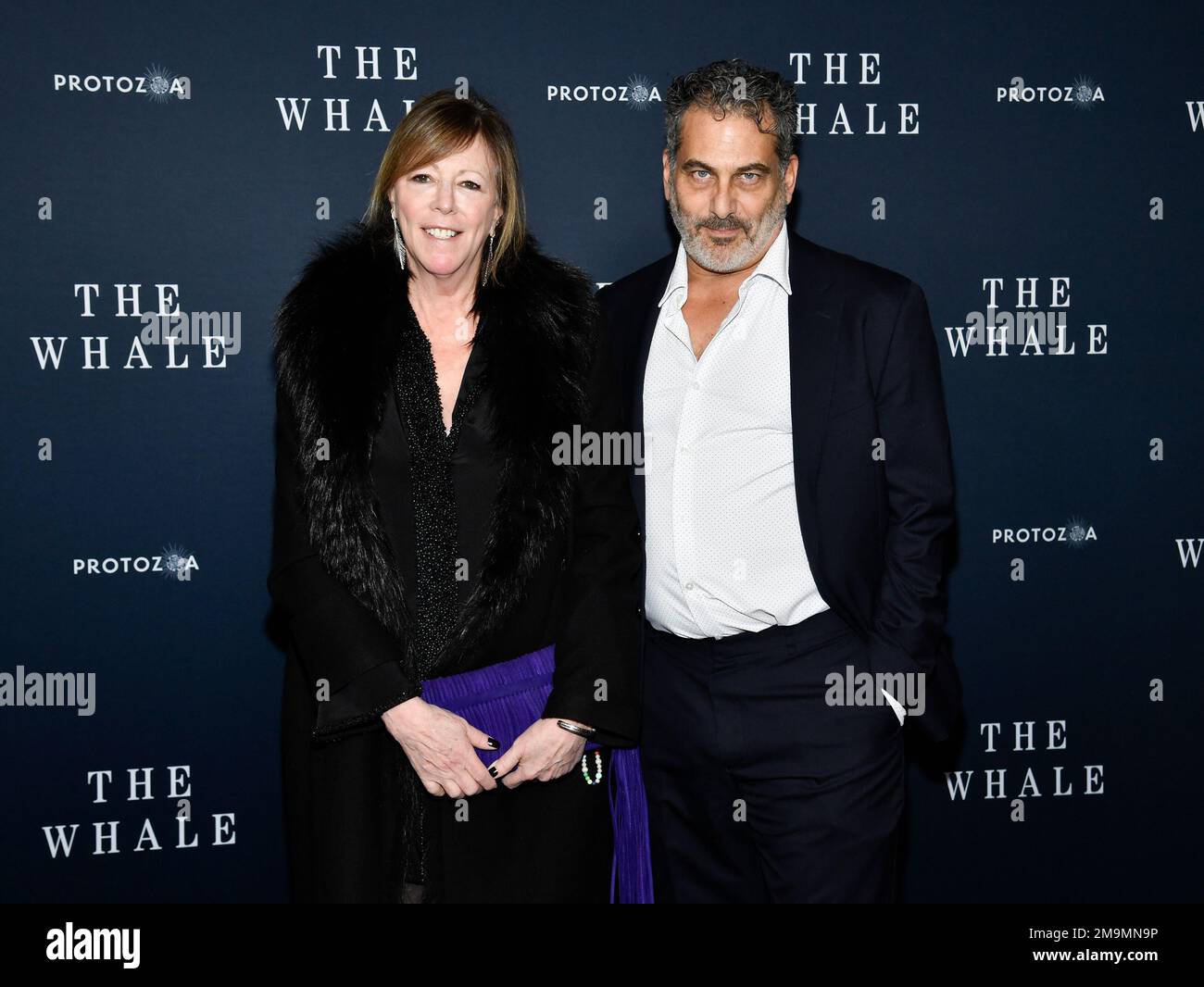 Jane Rosenthal, left, and guest attend the premiere of "The Whale" at ...