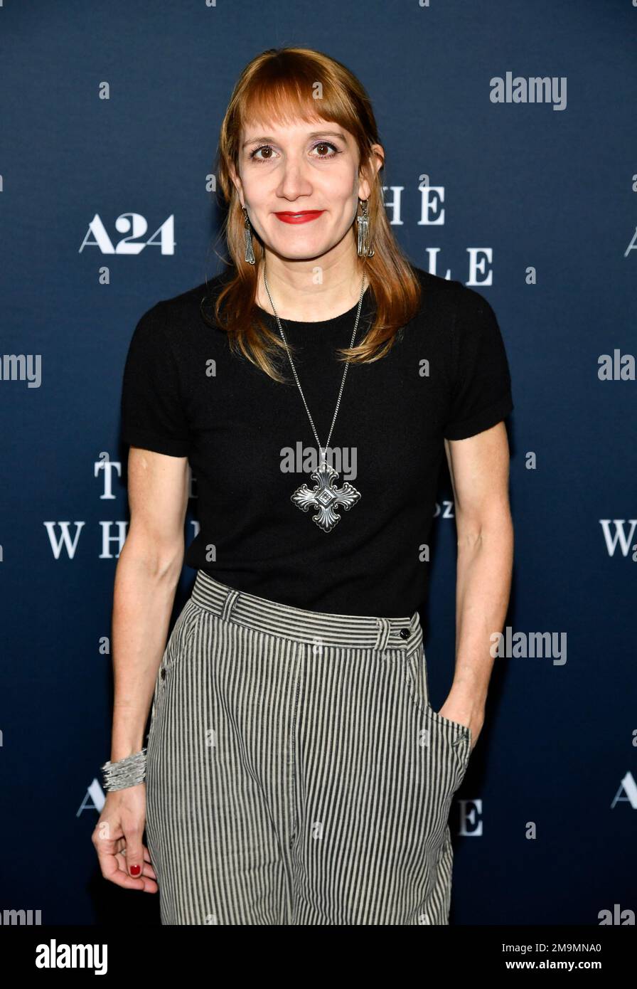 Bree Elrod attends the premiere of "The Whale" at Alice Tully Hall on ...