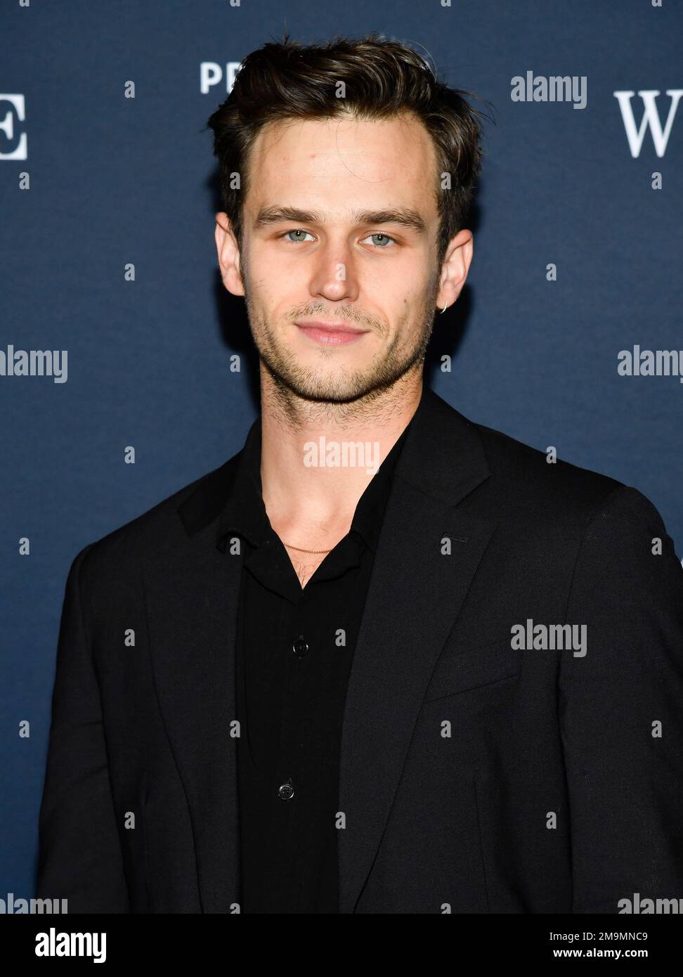 Brandon Flynn attends the premiere of "The Whale" at Alice Tully Hall ...