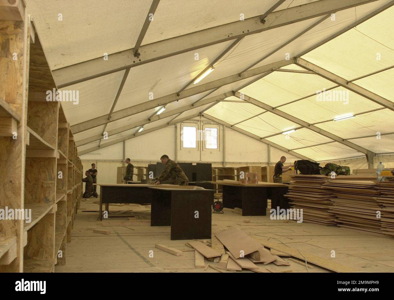 The US Air Force (USAF) 458th Air Expeditionary Group (AEW), Civil ...