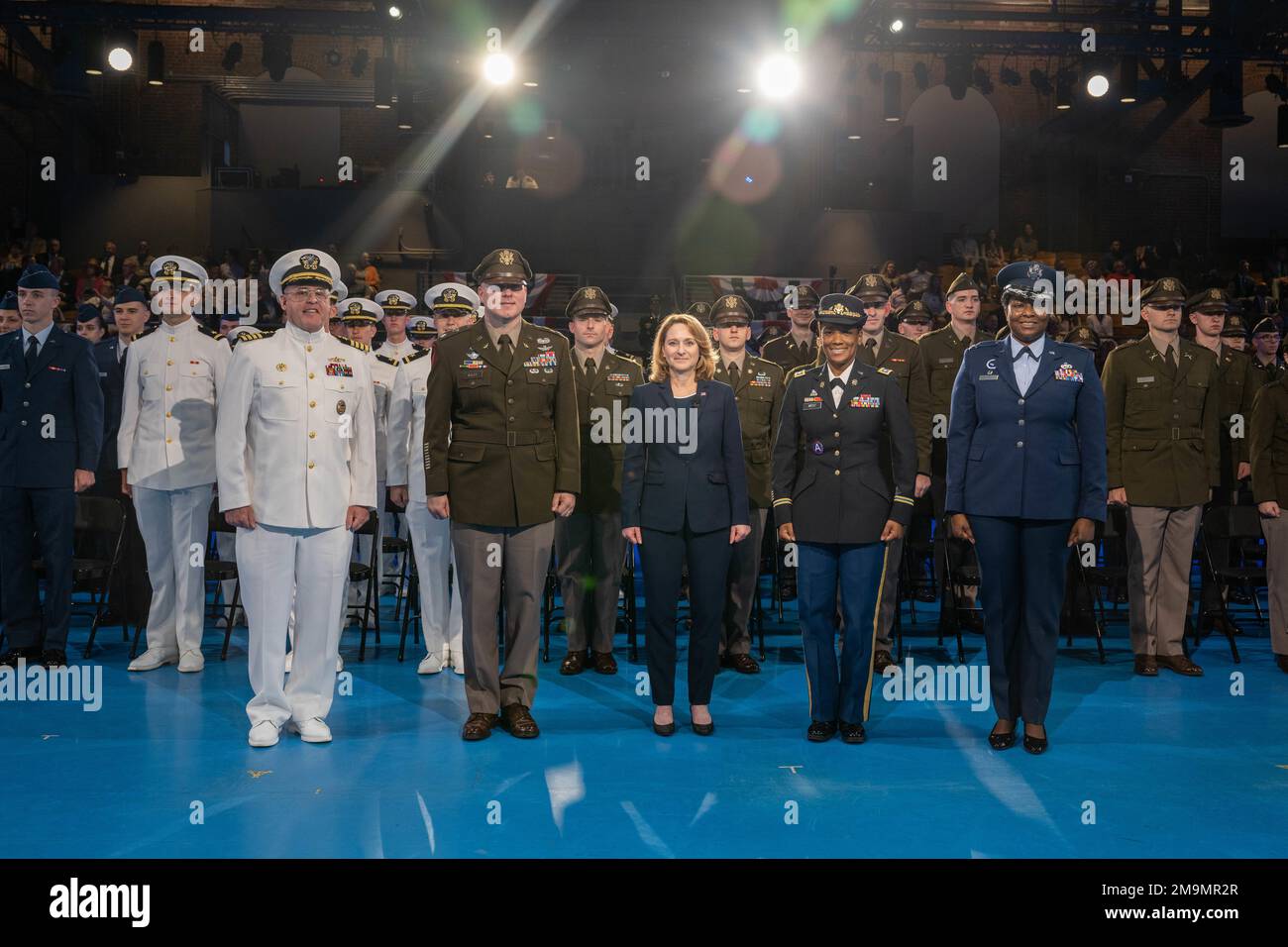 Deputy Secretary of Defense Kathleen H. Hicks speaks at the National ...