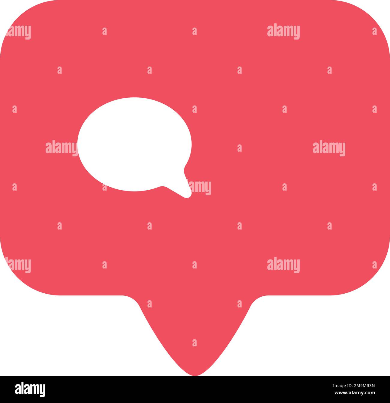 Comment counter template. Pink web interface element Stock Vector Image ...