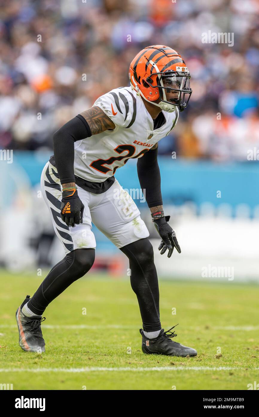 Cincinnati Bengals cornerback Cam Taylor-Britt (29) against the ...