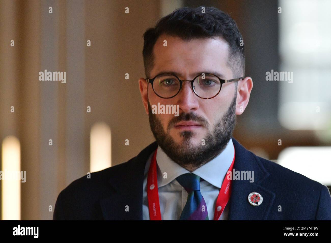 Edinburgh Scotland, UK 18 January 2023 Paul Sweeney at the Scottish ...