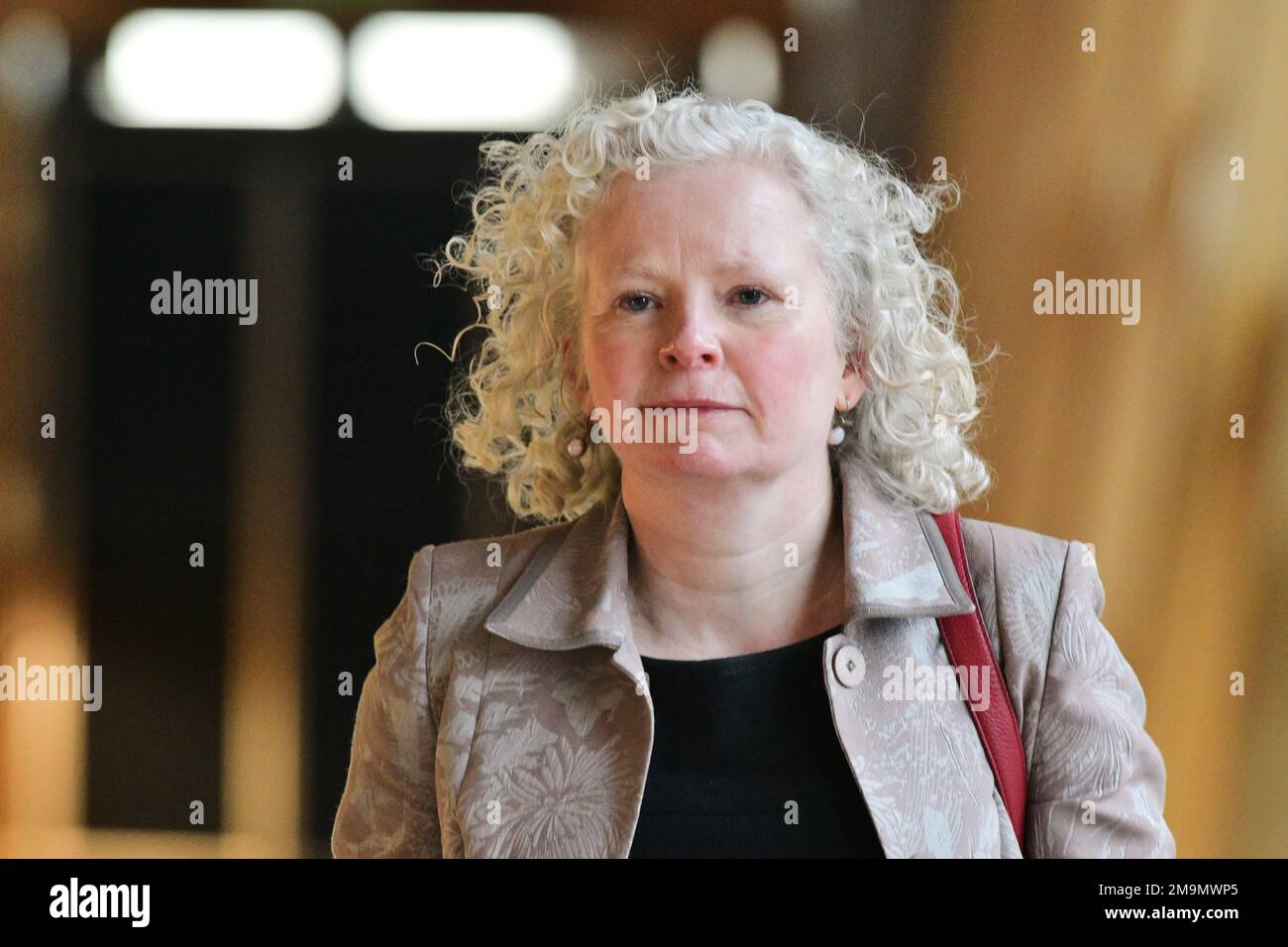 Edinburgh Scotland, UK 18 January 2023 Claire Baker at the Scottish ...