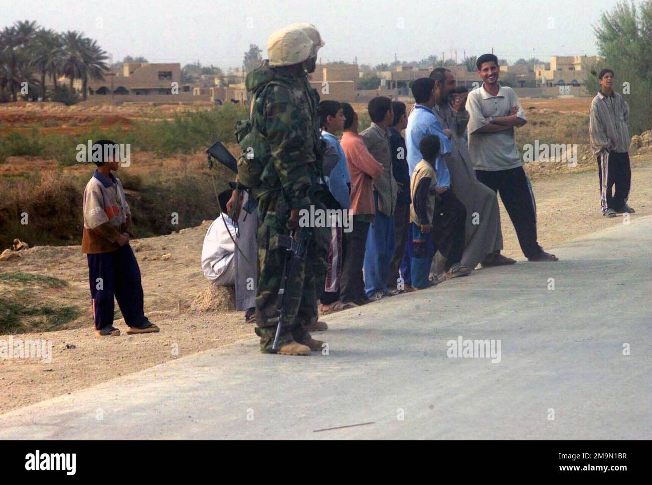 030402-M-8539K-007. Base: Ash Shumali Country: Iraq (IRQ) Scene Major ...