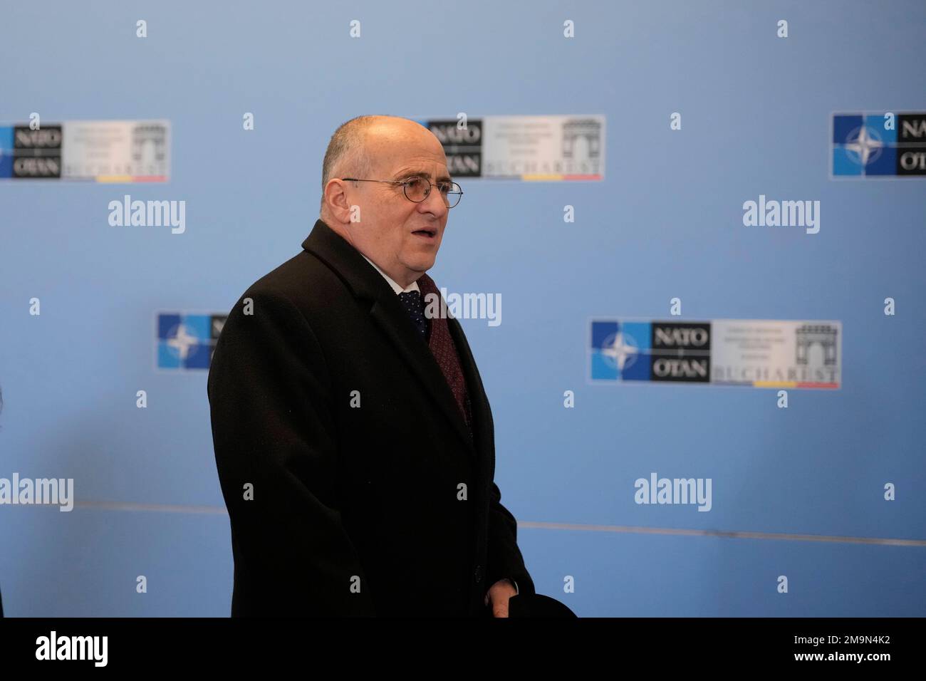 Poland's Foreign Minister Zbigniew Rau arrives for the first day of the ...