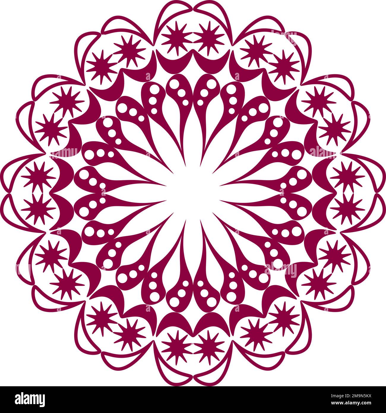 Circle yoga Stock Vector Images - Alamy