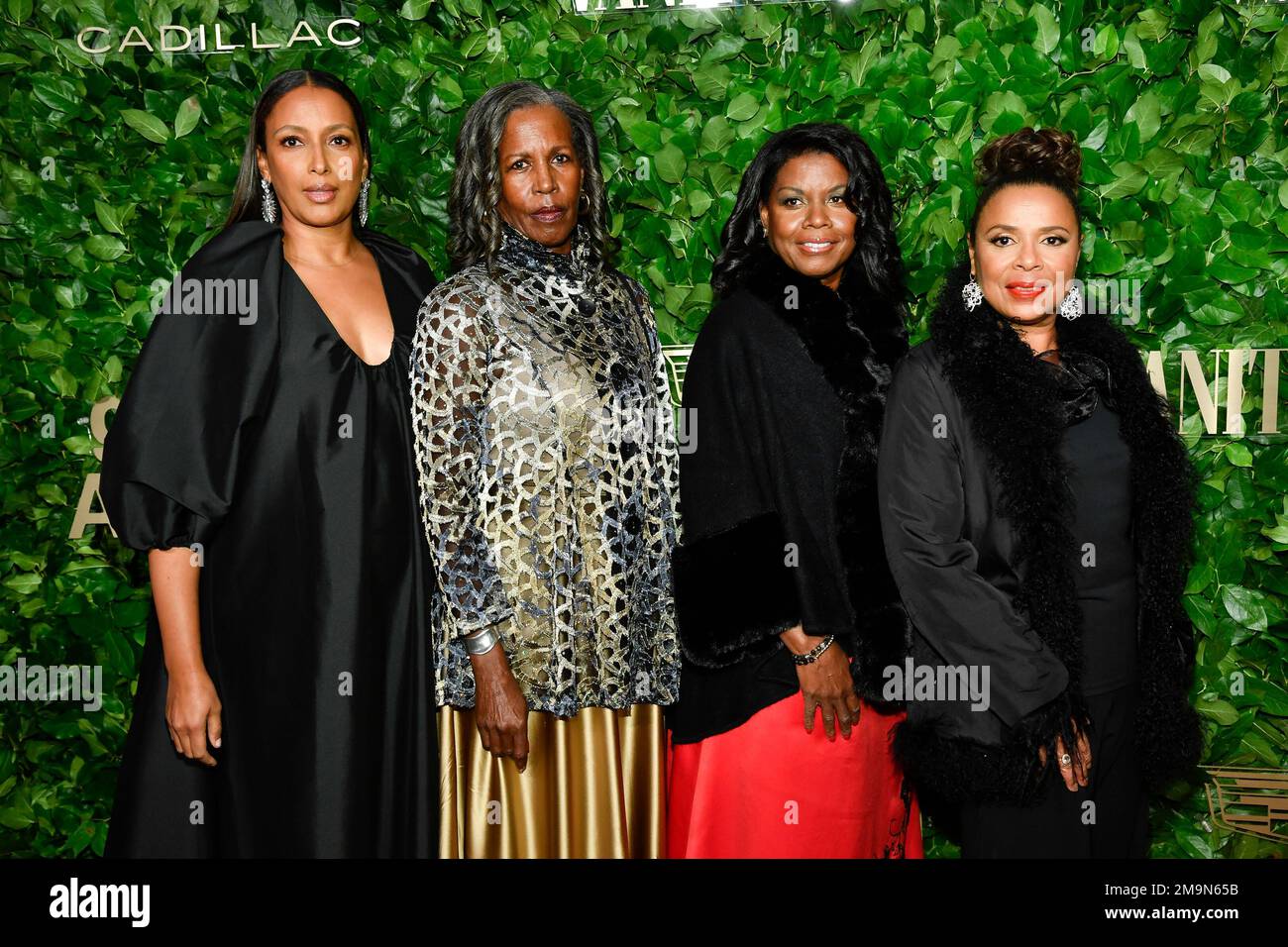 Anika Poitier, left, Pamela Poitier, Sherri Poitier and Jennifer Brice ...