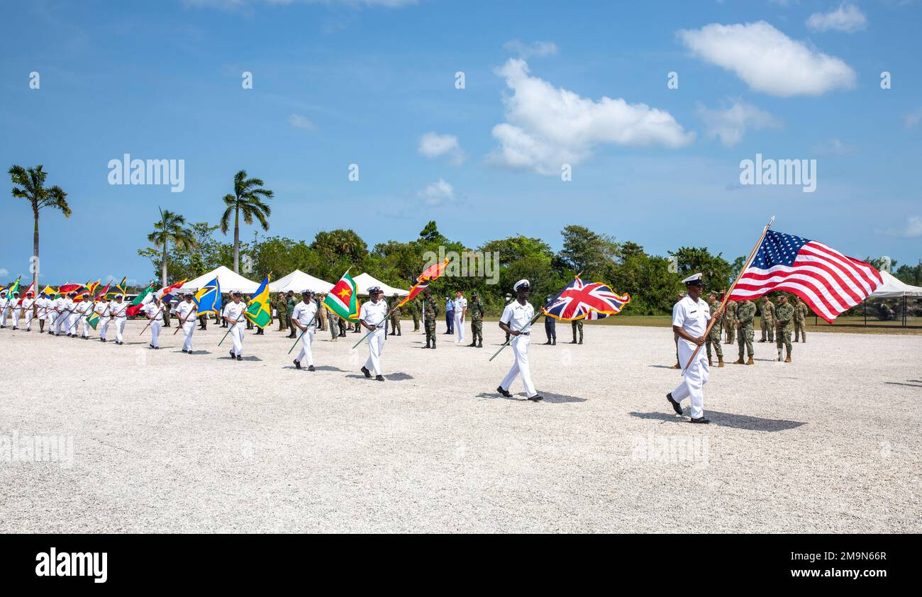 Partner nations closed out the Tradewinds 2022 exercise with a ceremony ...