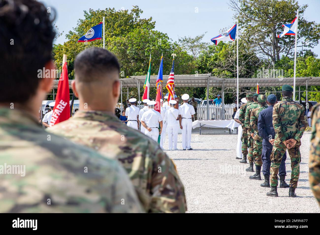 Partner nations closed out the Tradewinds 2022 exercise with a ceremony ...