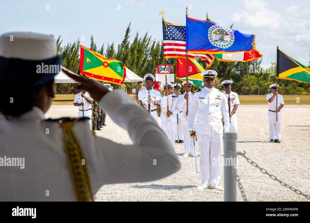 Partner nations closed out the Tradewinds 2022 exercise with a ceremony ...