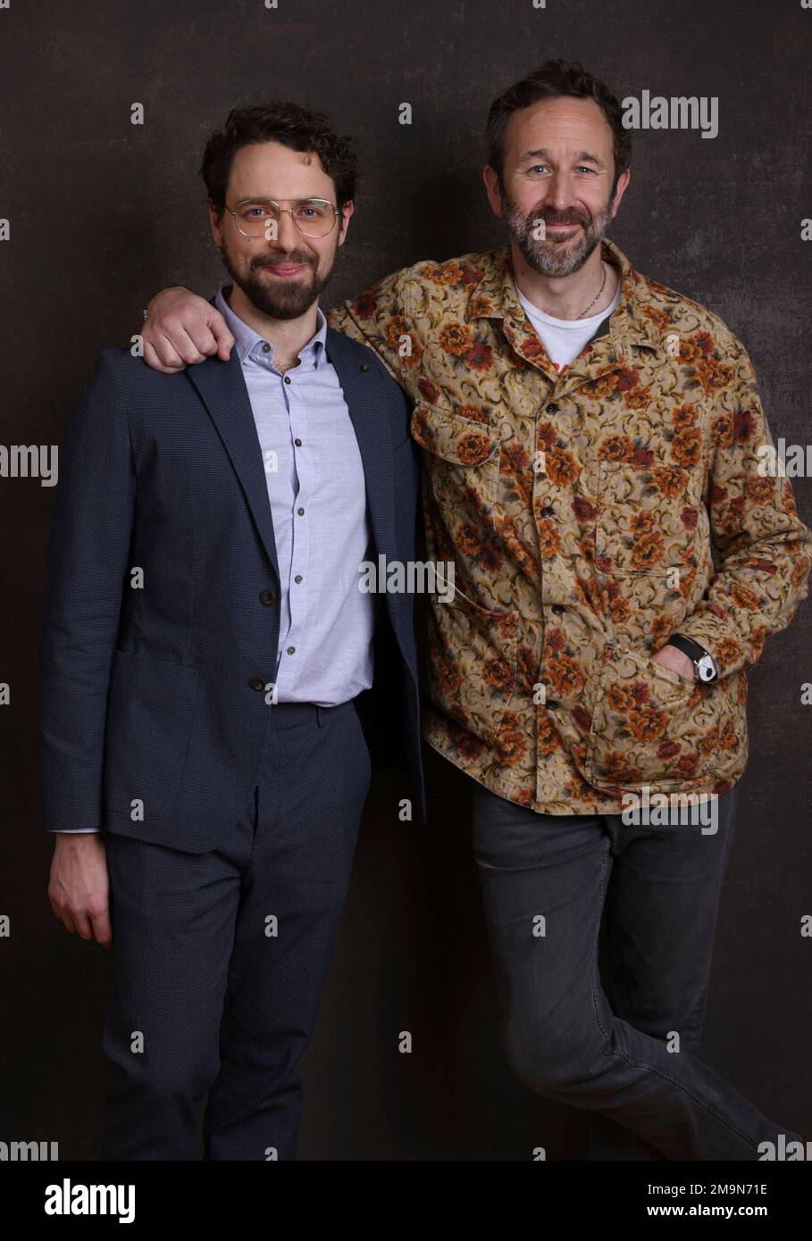Executive producer David West Read, left, and actor Chris O'Dowd, from ...