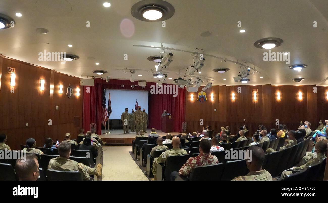 Lt. Col. Daniel T. Coulter, commander, Troop Battalion, Tripler Army ...