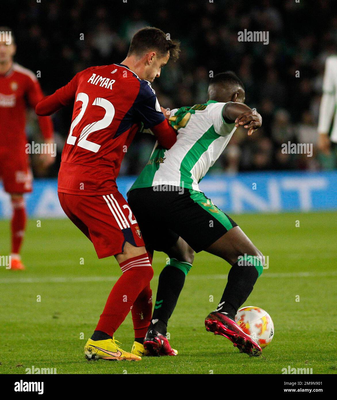 Spanish King Cup soccer match Betis vs Osasuna at Benito Villamarin ...