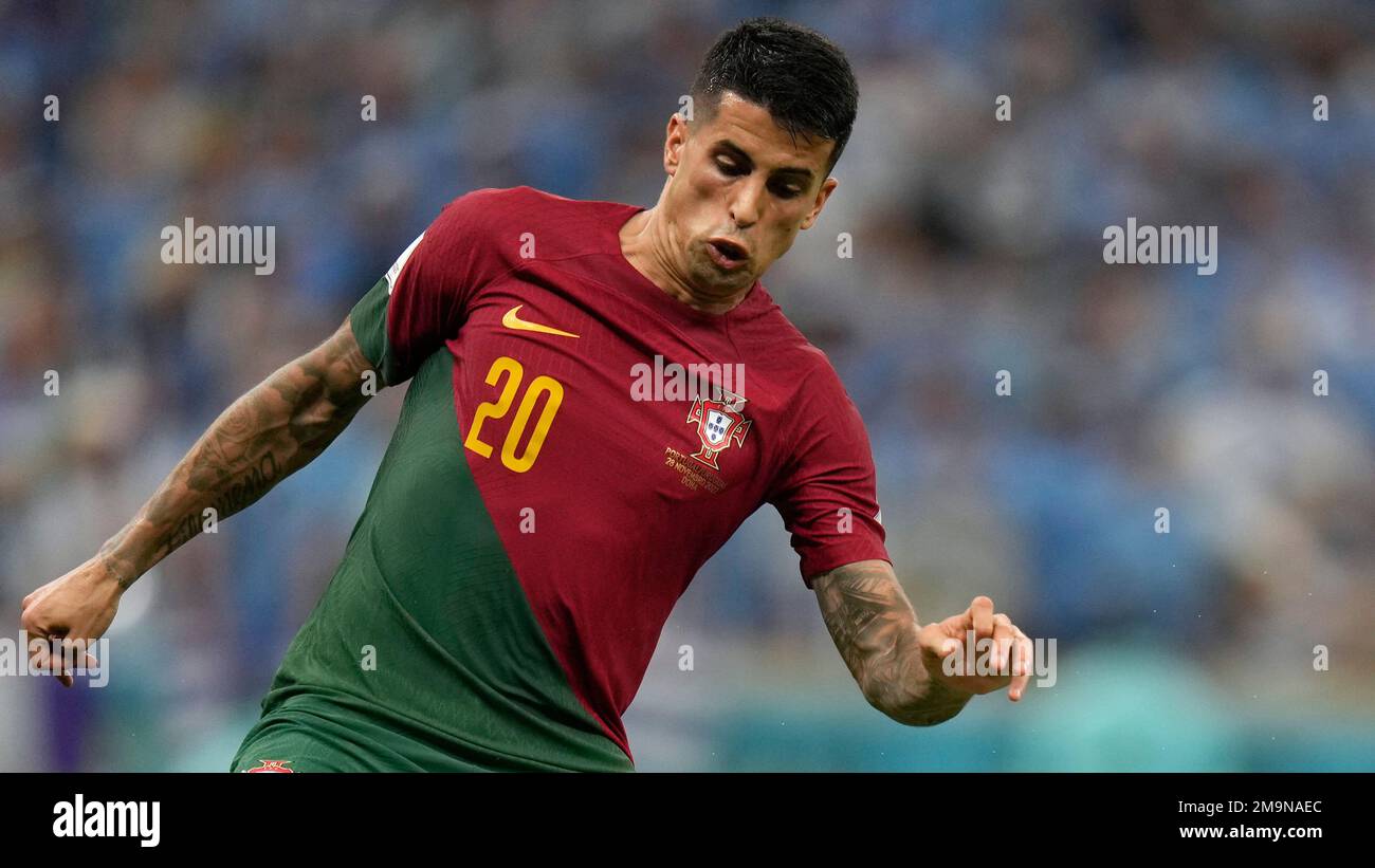 Portugal's Joao Cancelo in action during the World Cup group H soccer ...