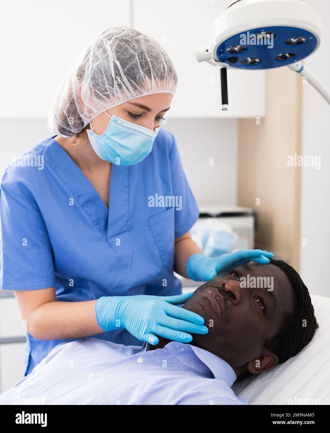 Skin examination hi-res stock photography and images - Alamy