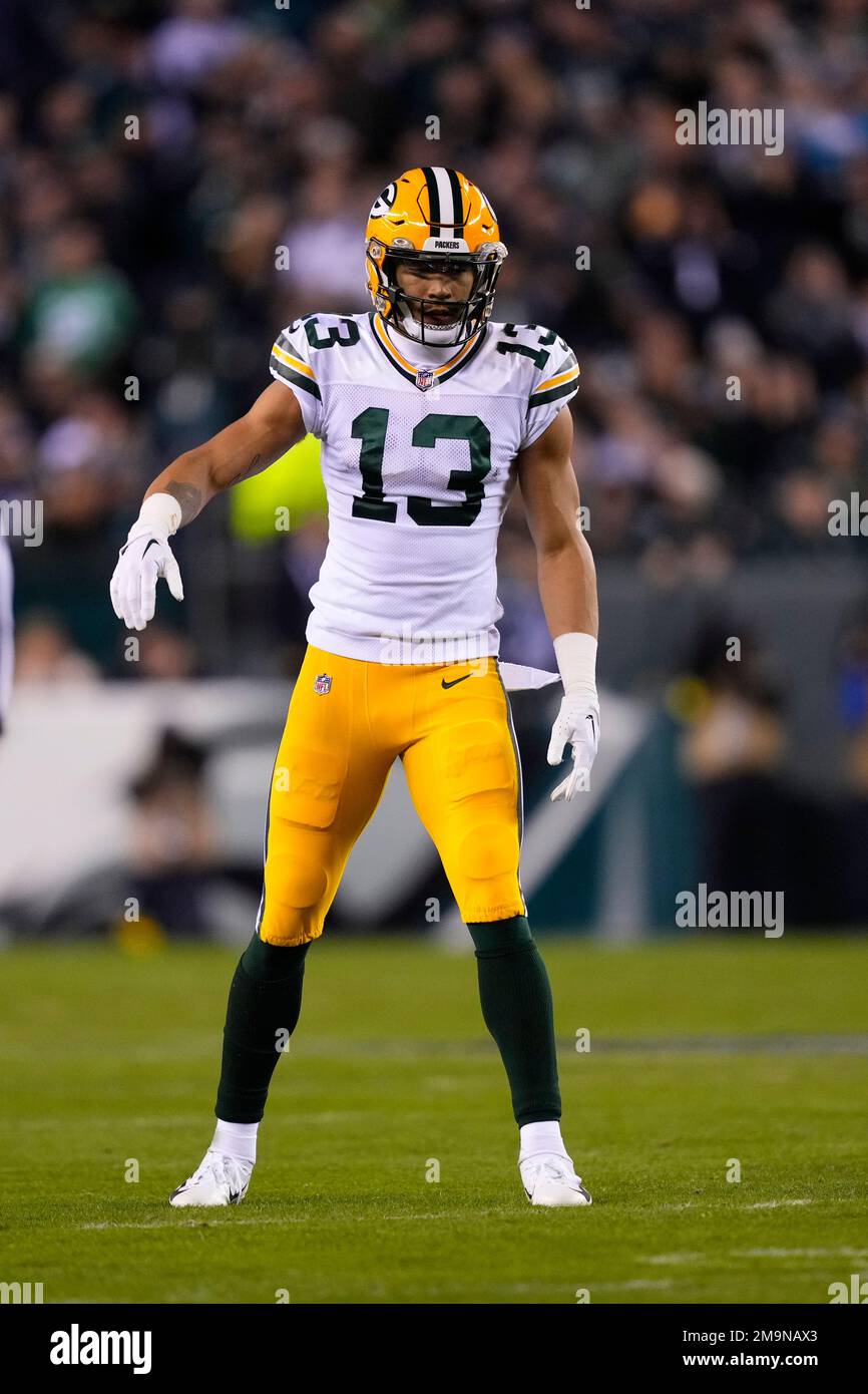 Green Bay Packers' Allen Lazard in action during an NFL football game ...