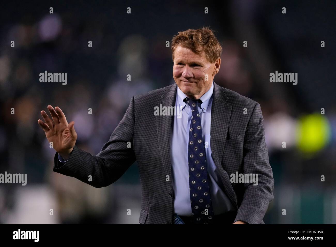Green Bay Packers President and CEO Mark Murphy walks on the field ...