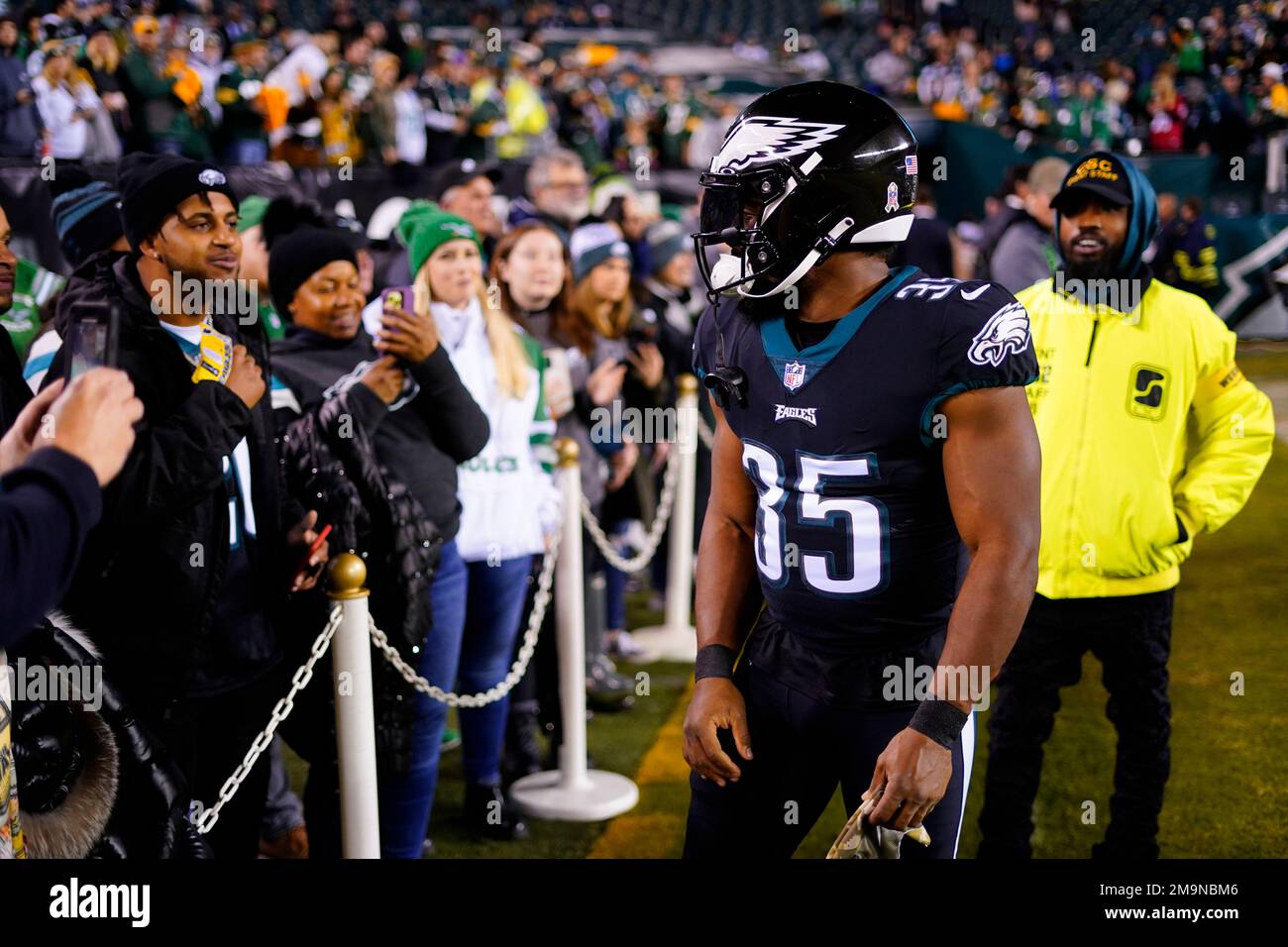 Philadelphia Eagles' Boston Scott n action before an NFL football game ...
