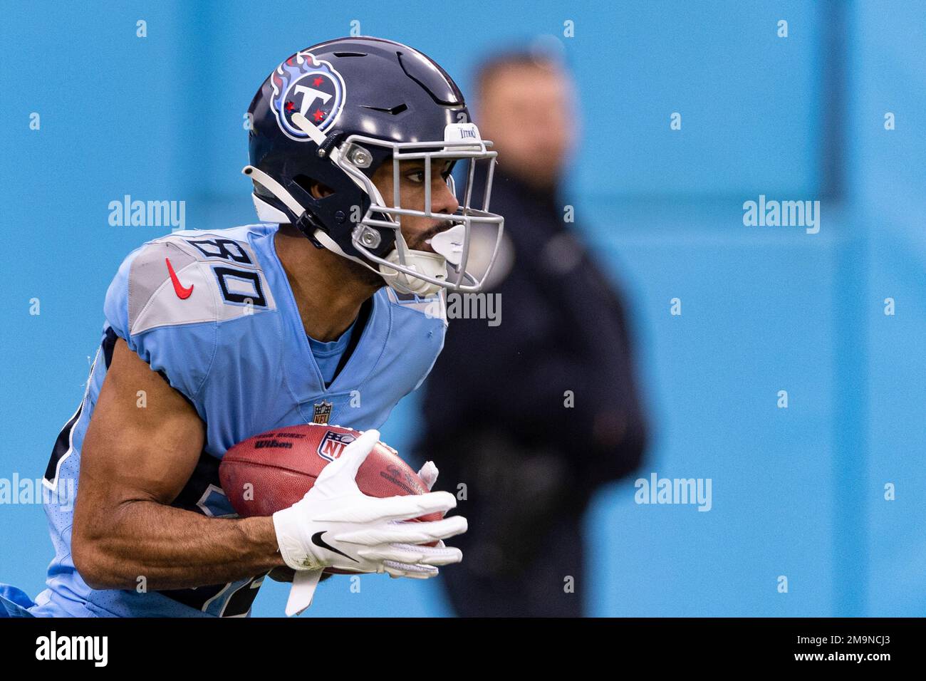 Tennessee wide receiver C.J. Board (80) catches a kickoff during their ...